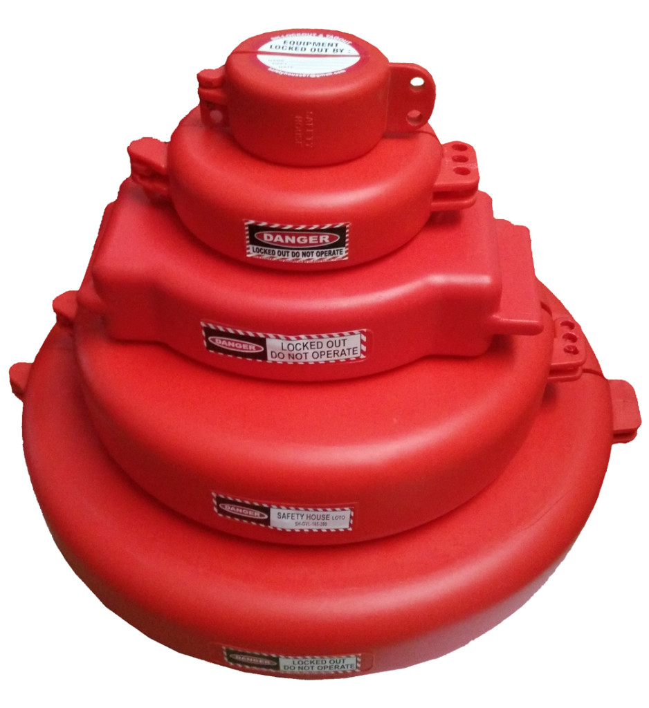 Gate Valve Lockout Set Kit - Safety House Loto